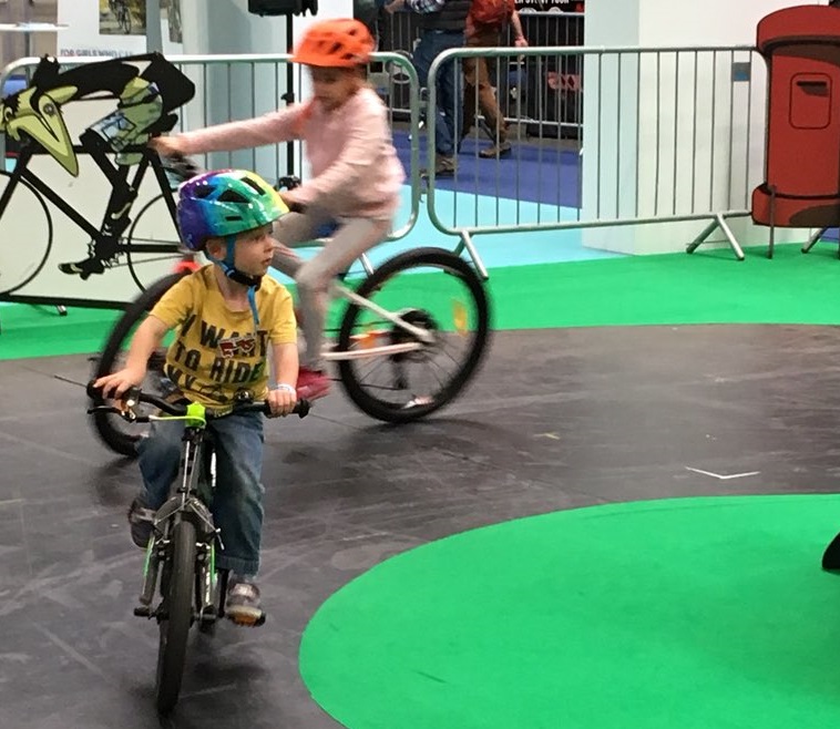What's it like taking kids to the Cycle Show at the NEC? - Cycle Sprog