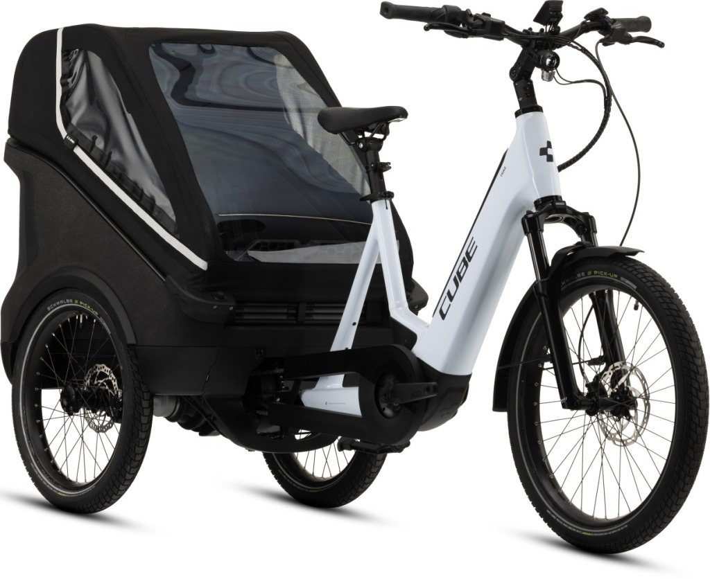 Cube launches new three-wheeled cargo trike - Cycle Sprog